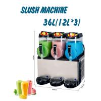 Quality 36l Commercial Slush Machine Smoothie Stainless Steel Coffee Granita Machine for sale