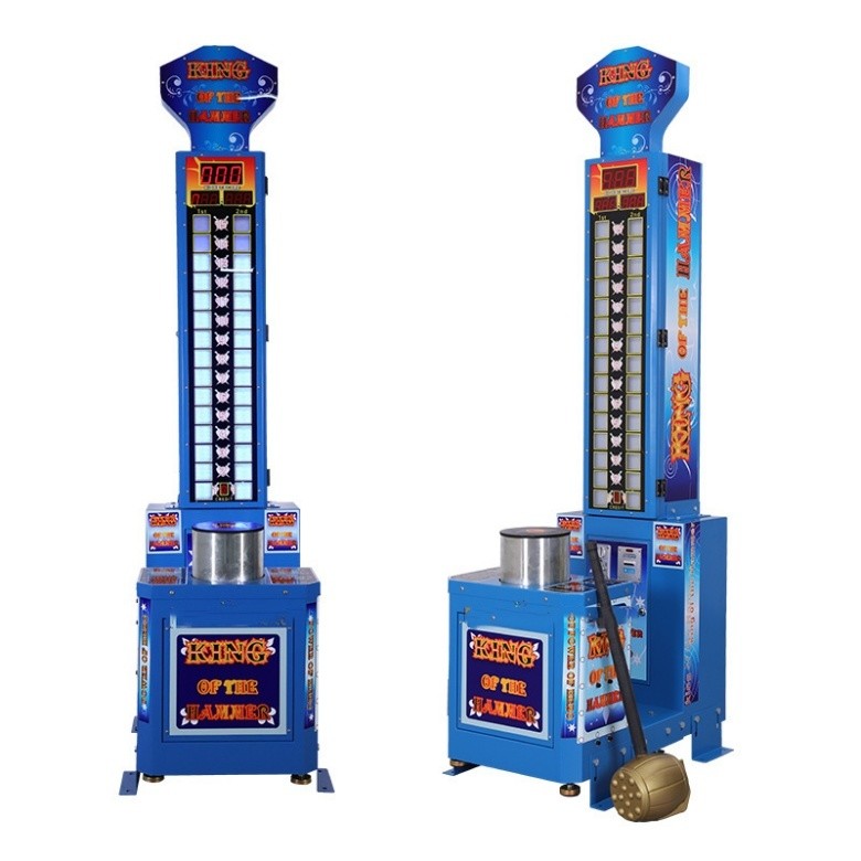 Quality 110V Amusement Arcade Machines King Of Hammer For 80KG Players for sale