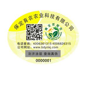 Quality Decorative Holographic Security Stickers with Customizable Thickness for sale
