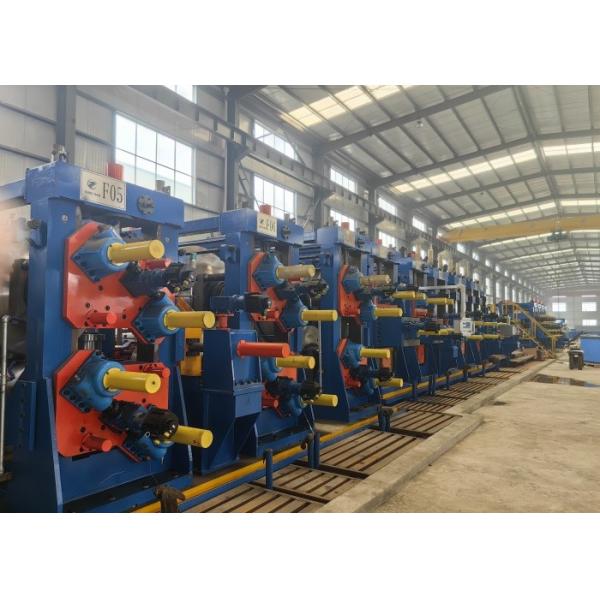 Quality F400 Full Automatic Pipe Mill Machine for 400x400mm Steel Square Pipe for sale