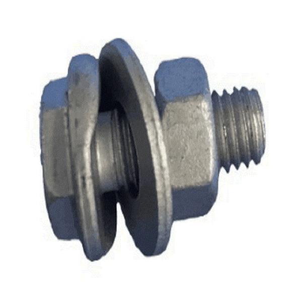 Quality Dacromet Joint Clamp Wire Connector With M8x20mm Bolt for sale