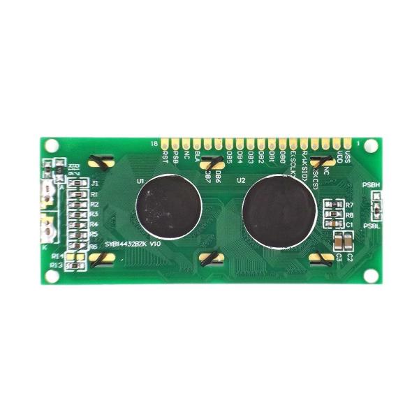 Quality 2.5 Inch STN Display 18pin Parallel Interface 144*32 Resolution 350 Brightness for sale