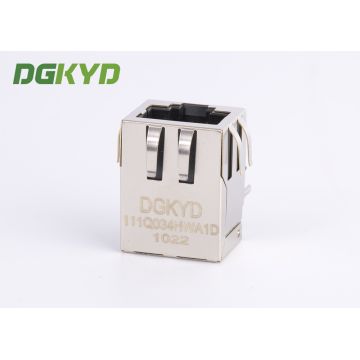 Quality 1000BASE Ethernet Cable Cat6 RJ45 connector Modular Jack with PBT Black Housing for sale