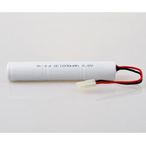 Quality Emergency Exit Sign SC 1200mAh NiCd 3.6 V Battery Stick Pack for sale
