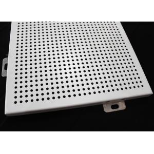 Quality Railway Station Decorating Acoustic Perforated Ceiling Tiles / False Ceiling for sale