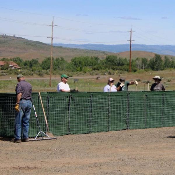 Quality Military Welded Gabion Basket Mesh Explosion Proof Sand Cage for sale