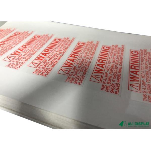 Quality PSD 20mm Die Cut Sticker Sheets CMYK Transparent Sticker Paper for sale