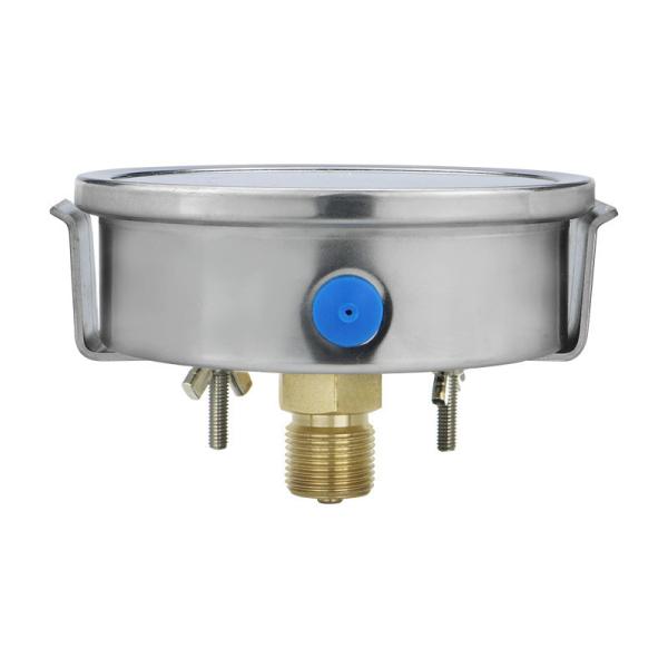 Quality High Precision Manometer M20*1.5 Hydraulic Air Pressure Gauge with Diaphragm for sale