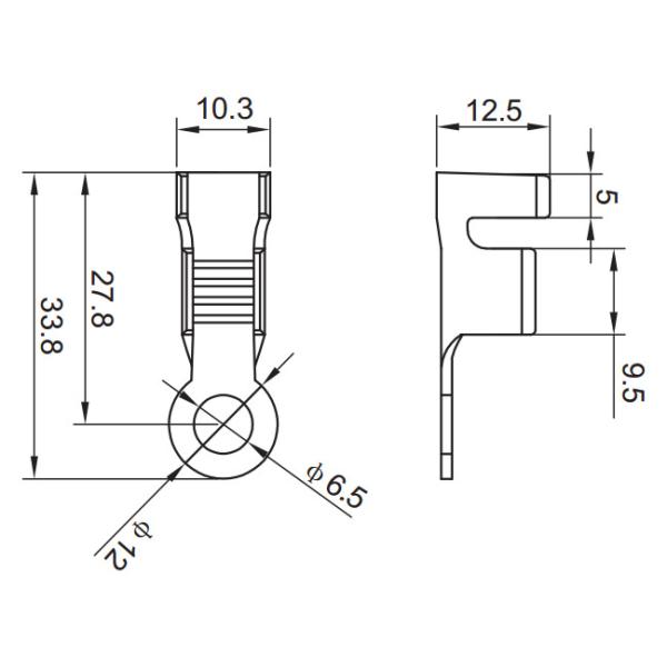 Quality Professional Cable Lug Terminal Eyelet Wire Connector H62 Material for sale