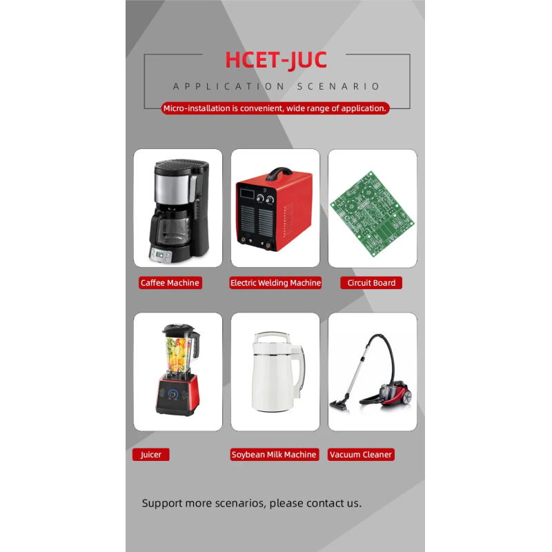 Example applications of JUC-31F/KSD-01F thermostat in various electronic devices and circuits