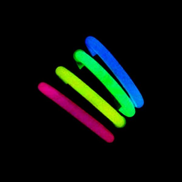 Quality 8 Inch Glow Stick Bracelets in Assorted Colors for Party Favor and Festival Decoration for sale