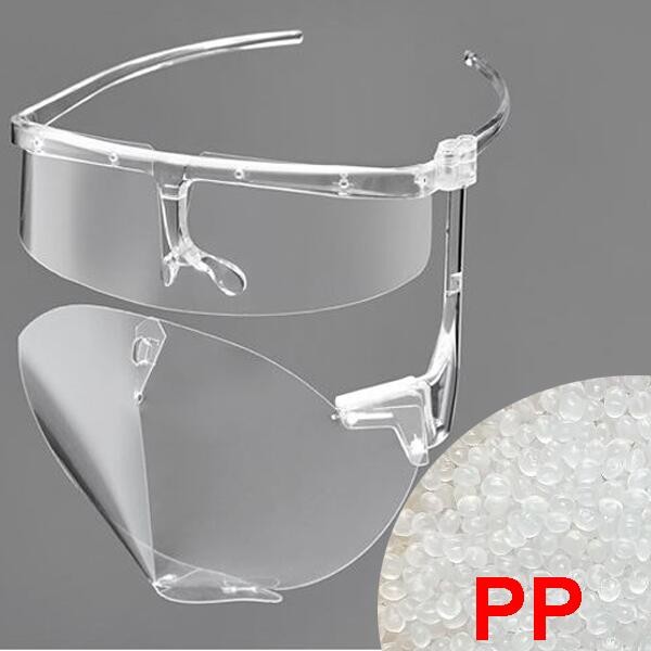 Quality Face Shields Plastic Polypropylene PP Resin Lightweight Customized for sale
