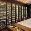 china Temperature Controlled Wine Fridge Decorative Metalwork For Restaurant