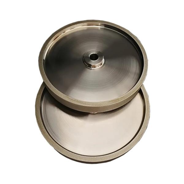 Quality Electroplating Wood Grinding Wheel Metal Grit Silver Customized for sale