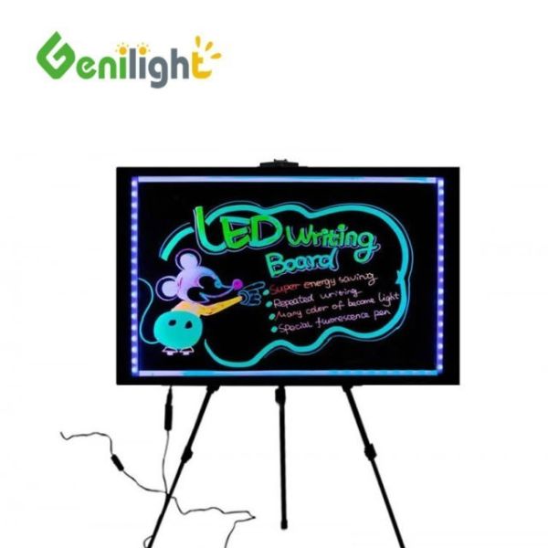 Quality Good Anti-Wind Ability Newest Writable LED Sign Writing Board with Marker Pen for sale