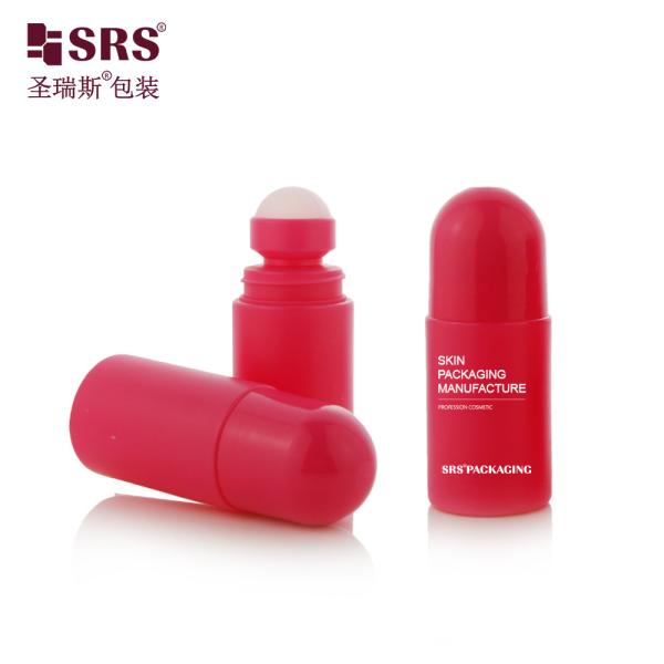 Quality RPPC-60ml 2oz Recycled Plastic Roller Ball Containers For Heat Reducer Gel for sale
