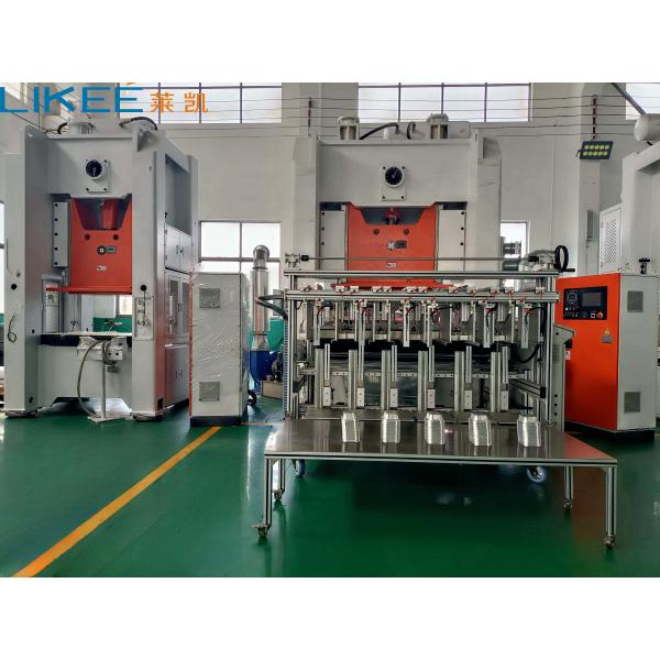 Quality 6 Cavities 380v 50Hz Silver Aluminium Foil Plate Making Machine for sale