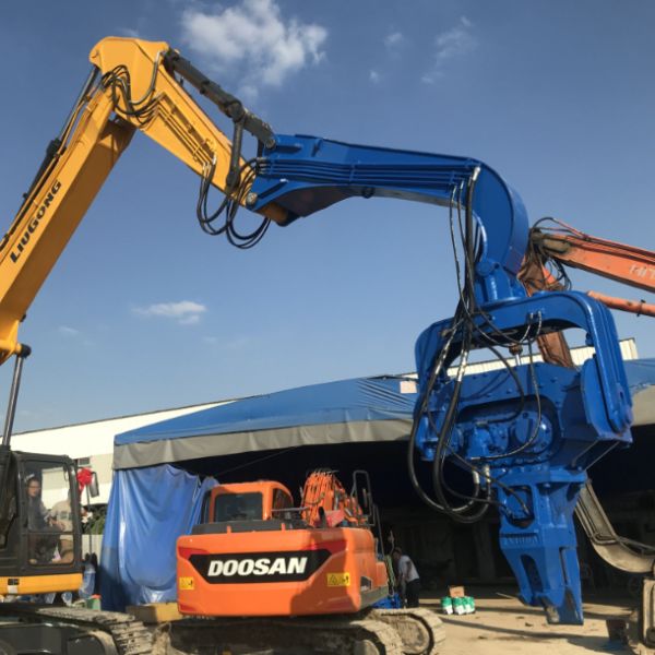 Quality Pile Driver Ultimate Solution: 2-Ton Hammer Power & Direct Excavator Mounting for sale