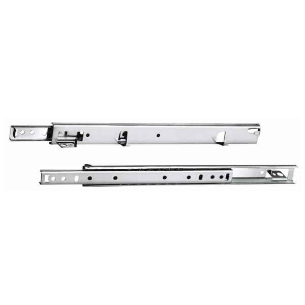 Quality Replacement Soft Close Drawer Slides Cupboard Drawer Runners 2 Fold 27mm for sale