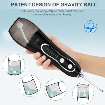 Quality OEM 2025 IPX7 Electric Water Flosser Cordless Oral Irrigator Dental Floss for sale
