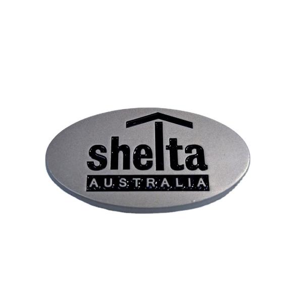 Quality Packaging Printing Customized Nickel Electroformed Metal Badge for Sports Equipment for sale