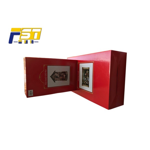 Quality Offset Printing Colored Corrugated Boxes , Groceries Storage Colored Packing for sale