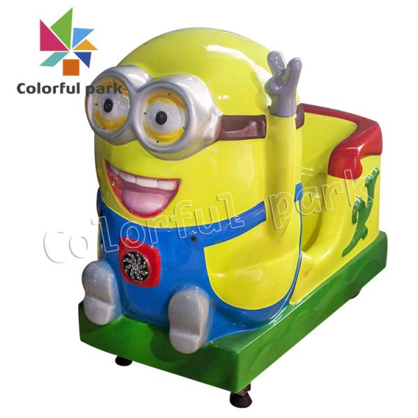 Quality Minion Ride Kiddie Arcade Machine Coin Op Lollipops Supported for sale