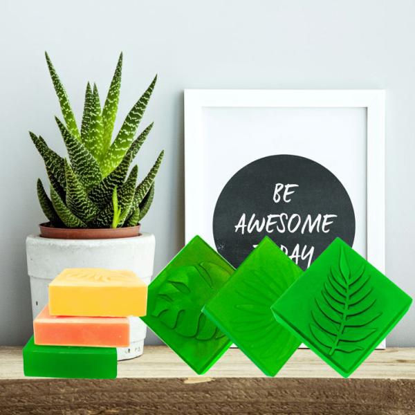 Quality Custom Pattern Reusable Soap Molds Handmade Silicone Square Baking Mold for sale