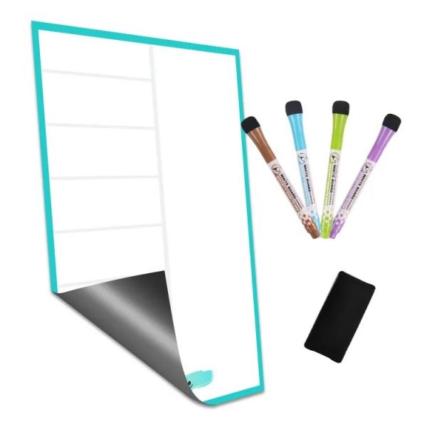 Quality A4 Magnetic Refrigerator Frame Dry Erase Memo Board With Magnet Table Memo for sale