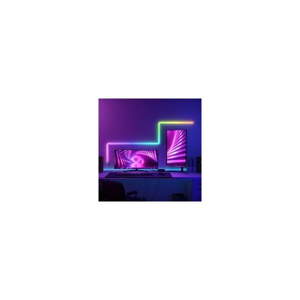 Quality RGBIC Glide Wall LED Light Bar Multifunction For Bedroom Decoration for sale