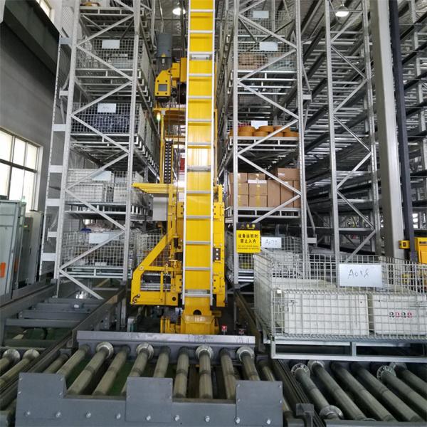 Quality 50 Pitch AS RS System Automated Storage Solutions Double Deep Racking 1000kg for sale