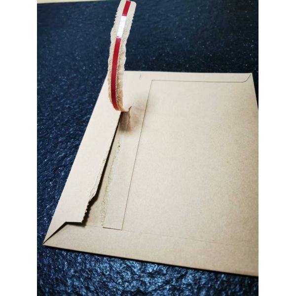 Quality file Folder, kraft paper bag, easy tear, customized for sale