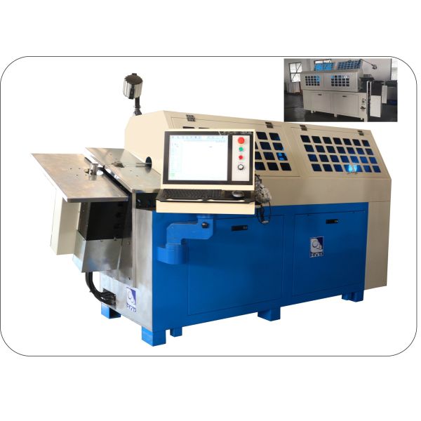 Quality High Speed Ten Axes Spring Bending Machine With CNC Control System for sale