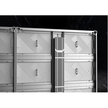 Quality P8 P10 Full Color LED Display Fixed Corner LED Screen 960mmx960mm Cabinet for sale