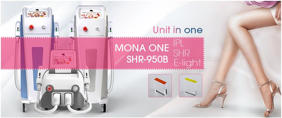 Effective Type 3 In 1 E-light Opt Shr Ipl Laser Hair Removal Shr Ipl Skin Rejuvenation Machine