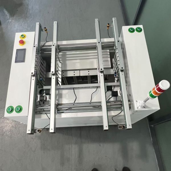 Quality High Precision SMT Dual Rail PCB Separator and Buffer Machine with NG OK for sale
