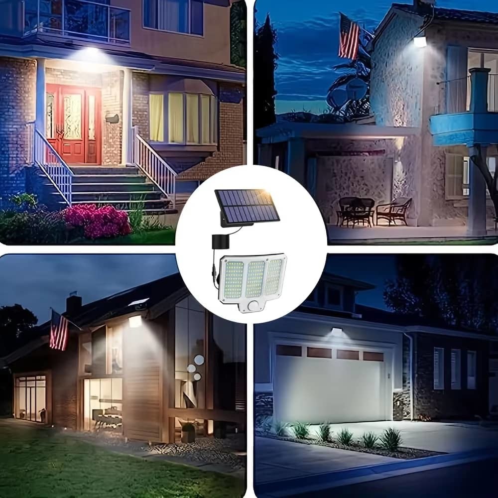 Solar LED floodlight