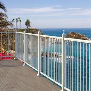 Quality Custom Aluminum Railing XY-PF029 for Balcony and Pool Safety for sale