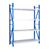 Quality Q235 Warehouse Pallet Storage Racks Industrial Supermarket Storage Medium Duty for sale