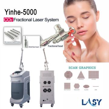 Dermatology Erbium Fractional CO2 Laser Machine Vaginal Skin Rejuvenation Laser