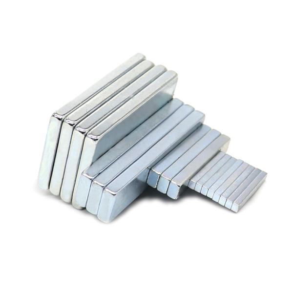 Quality High Grade Neodymium Rare Earth Block Magnets N52 Block Magnet  5kgs Pull Force for sale