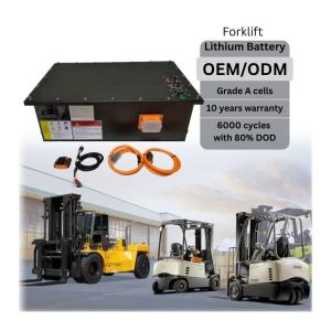 Quality 180ah 400ah 48 Volt Lithium Ion Forklift Battery Electric Forklift Batteries for sale