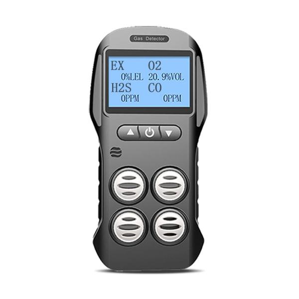 Quality Rechargeable 4in1 Portable Multigas Detector Monitor For Industrial Worksite for sale