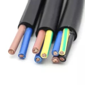 Quality Flexible RVV Electrical Ground Wire Copper Conductor PVC Insulation for sale