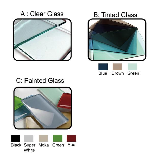 Quality Stylish Painted Tempered Glass Dining Table , Rectangular Extension Dining Table for sale