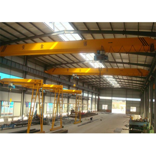 Quality Low Headroom Single Girder 20t Workshop Overhead Crane for sale