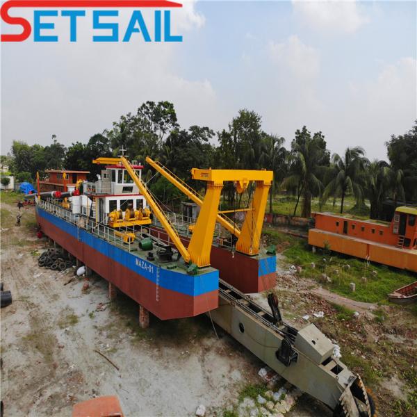 Quality 16 Inch Cutter Suction Sand Dredger with Hydraulic and Maximum Dredging Depth 13 for sale