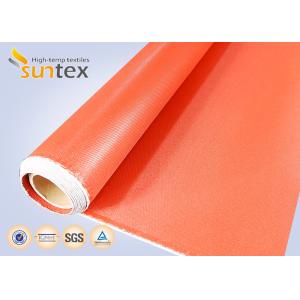 Quality 0.4mm Silicone Impregnated Fiberglass Cloth with Temperature Resistance for sale