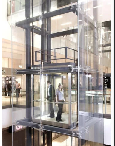Quality Microcontroller MRL Gearless Elevator 1300KG 12 Persons Machine Roomless for sale