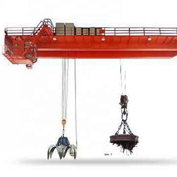 Quality 16t Double Girder Overhead Material Handling Crane Overhead Beam Crane for sale